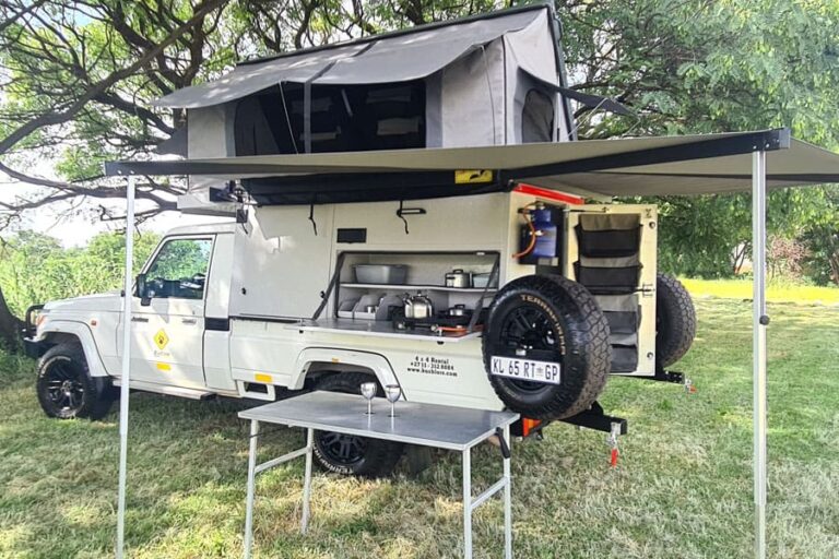 Toyota Landcruiser Camper (2 pax) – Drive Botswana