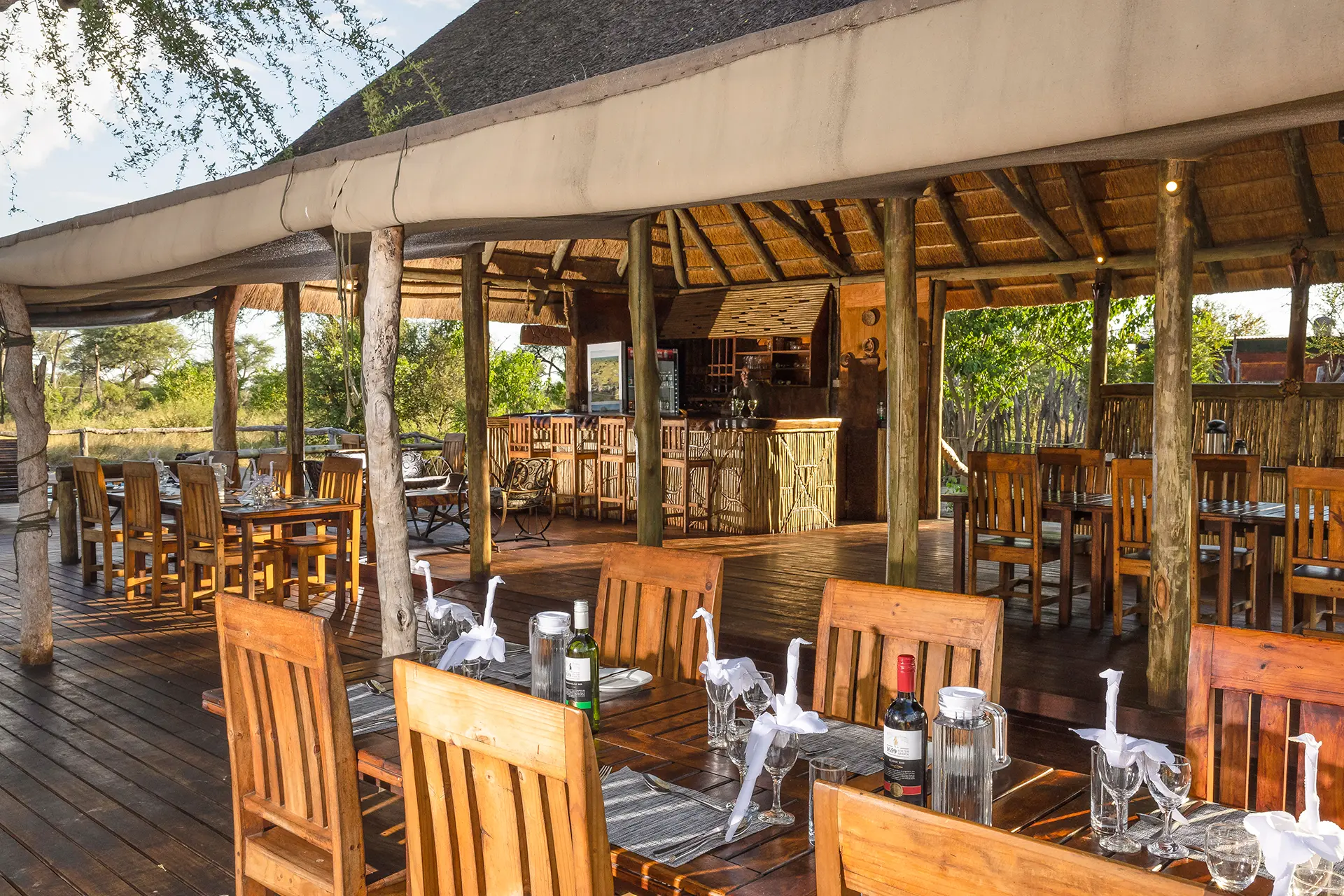 Mogogelo Camp – Drive Botswana